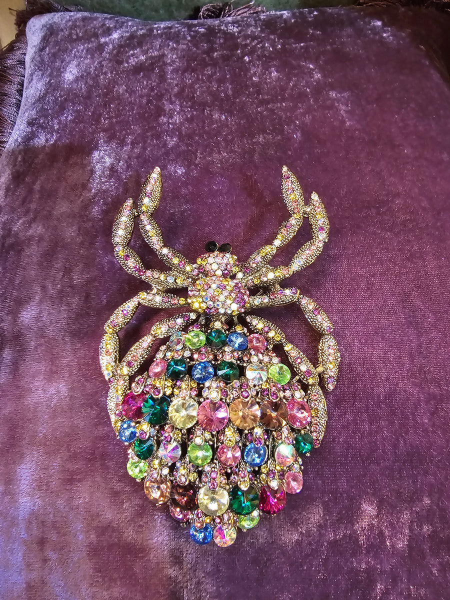 Brosch Tarantella Faded Multi Pink – Grönbergs Interiör